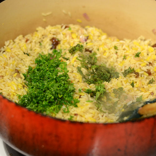 Mediterranean Fried Rice - Feed Your Soul Too