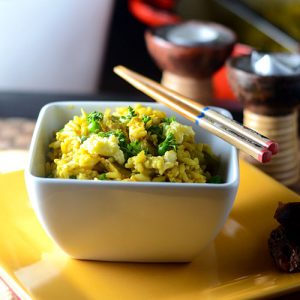 Mediterranean Fried Rice - Feed Your Soul Too