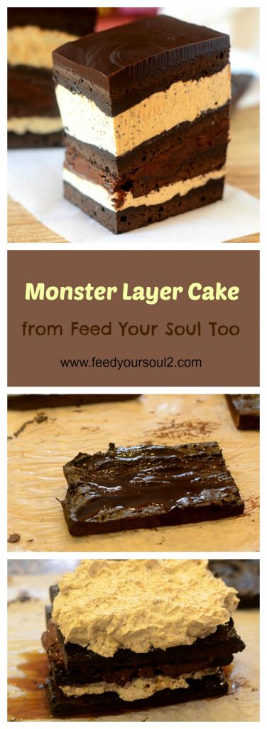 Monster Layer Cake - Feed Your Soul Too