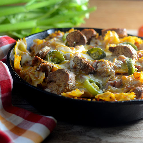 Creole Pasta Bake - Feed Your Soul Too