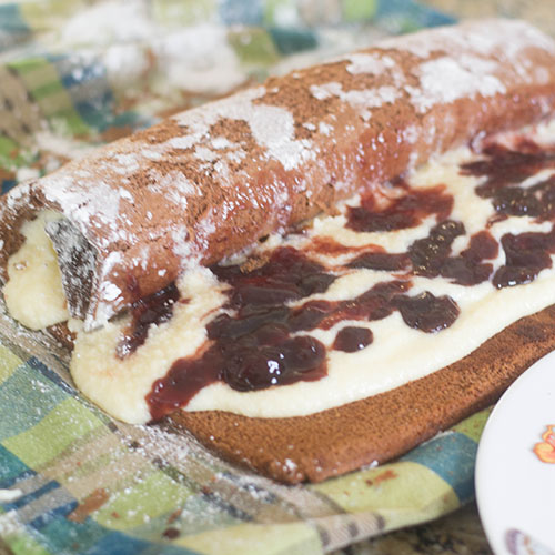 Swiss Cake Roll - Feed Your Soul Too