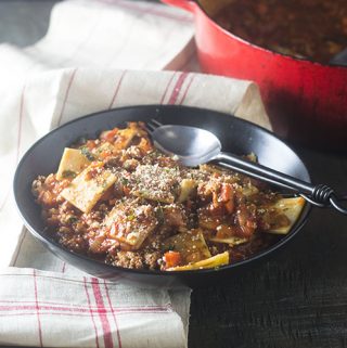 Homemade Turkey Ragu Sauce - Feed Your Soul Too