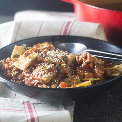 Homemade Turkey Ragu Sauce - Feed Your Soul Too