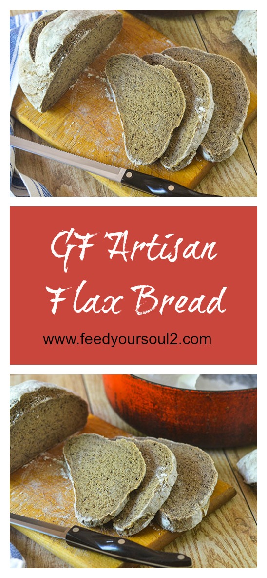GF Artisan Flax Bread - Feed Your Soul Too
