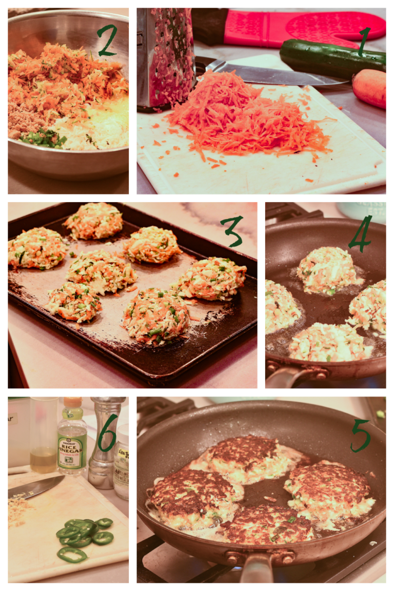Healthy Halloumi Cakes - Feed Your Soul Too