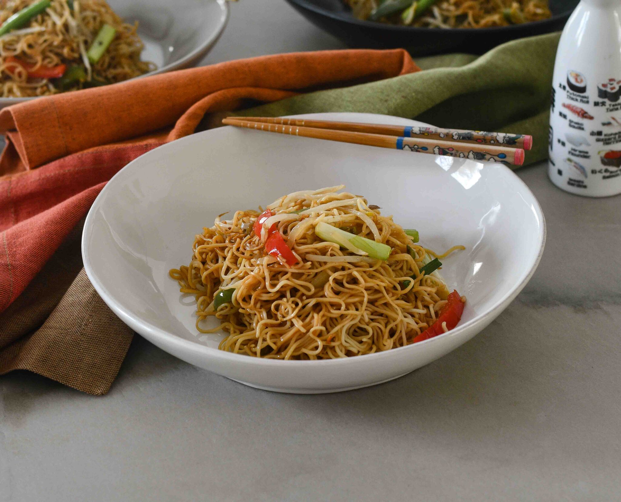 Vegetarian Chow Mein - Feed Your Soul Too